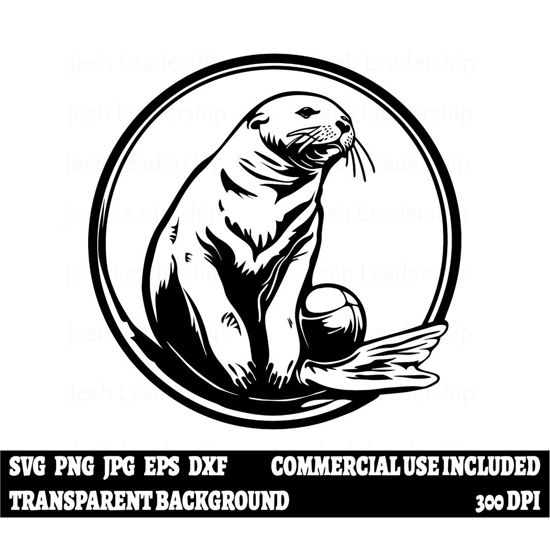 Seal Svg, Png Files, Sea Mammals Animals, Seal Svg Cut Files for Cricut ...