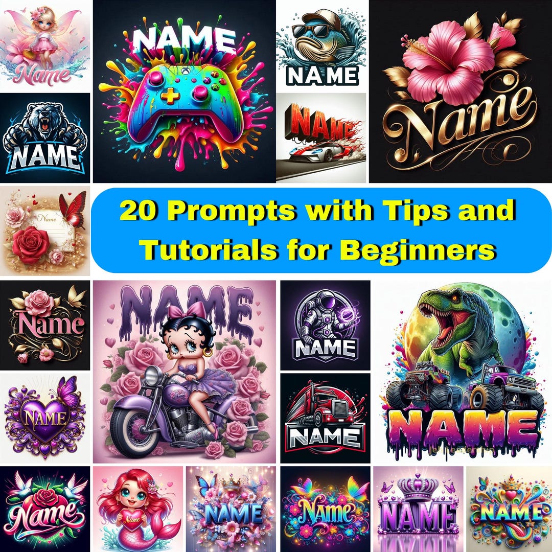 20 Custom Name Prompts for DALL-E, Bing, and Chatgpt Tips & Tutorials ...