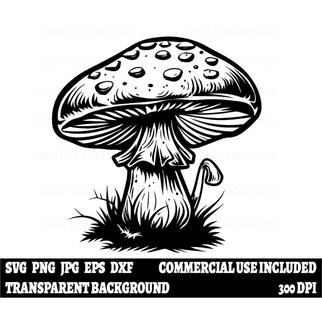 Seta Svg, Hongo Svg, Seta Clipart SVG, Hongos Svg, Vegetal Svg, Lindo ...