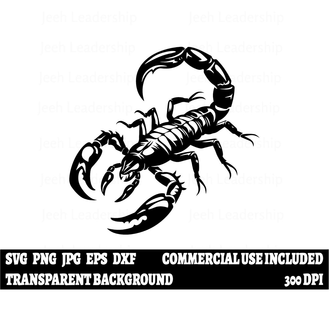 Scorpio Scorpion Svg, Scorpion Vector, Scorpion SVG Cut Files - Etsy