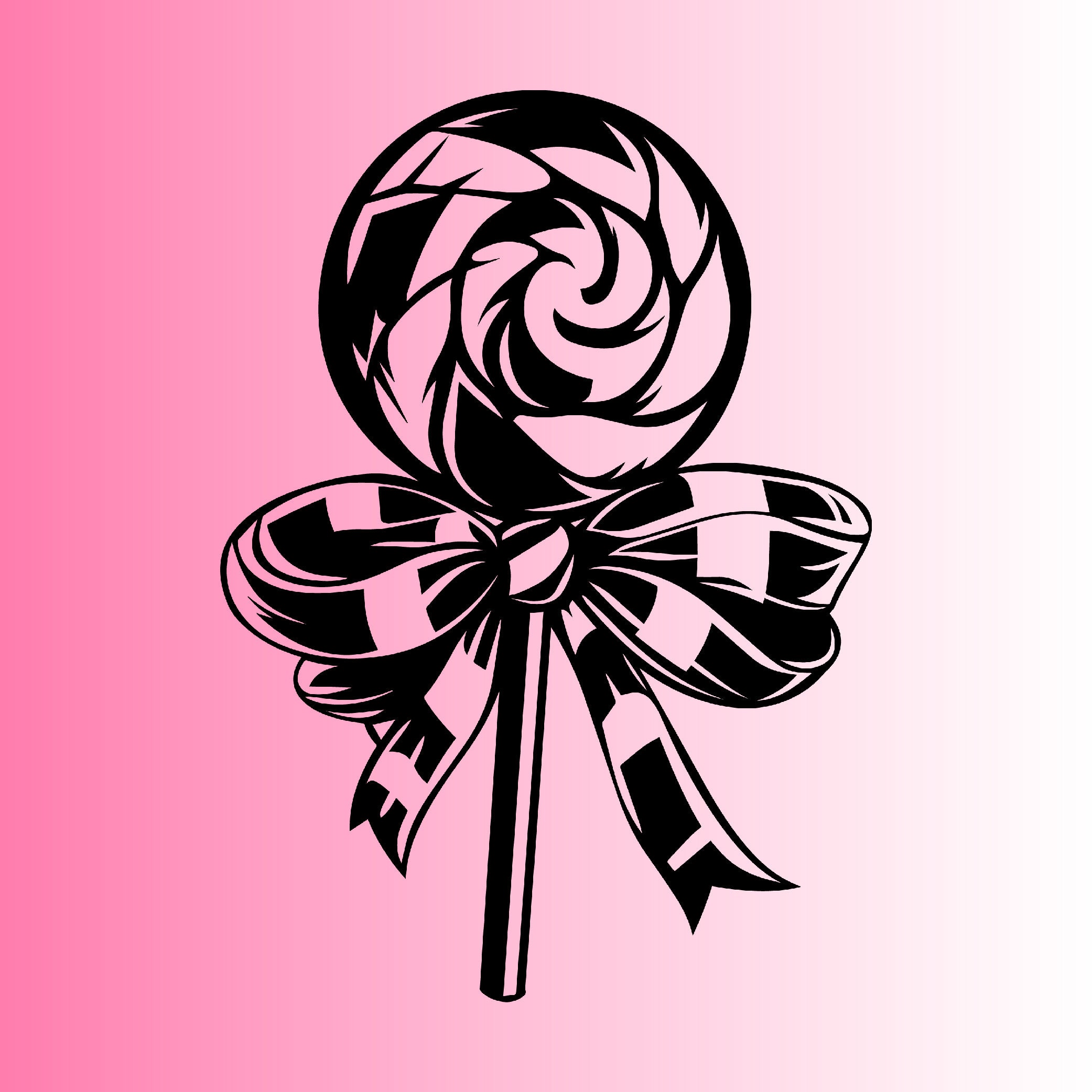 Lollipop Svg, Lollipop Clipart, Lollipop Vector Svg Cut File Cricut and ...