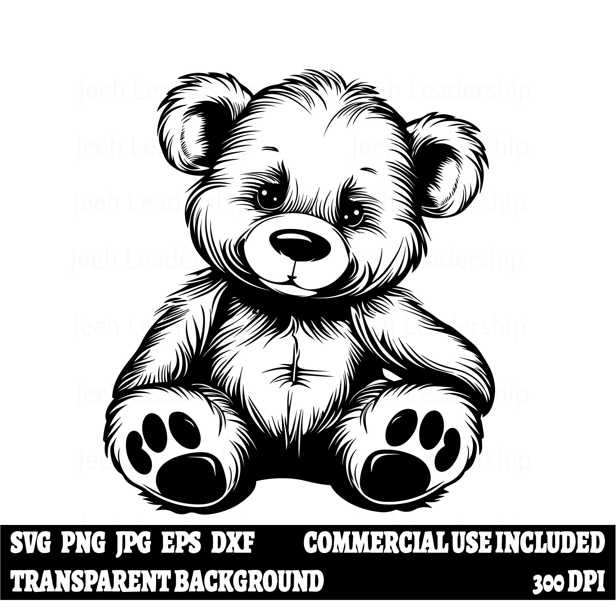 Teddy Bear SVG, PNG, Teddy Vector Svg Cut Files for Cricut and More ...