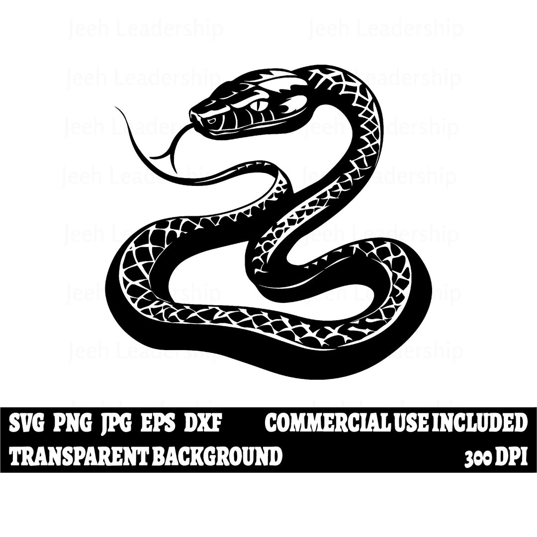 Snake Svg Png, Snake Vector, Snake Clipart SVG Cut File for Cricut and ...