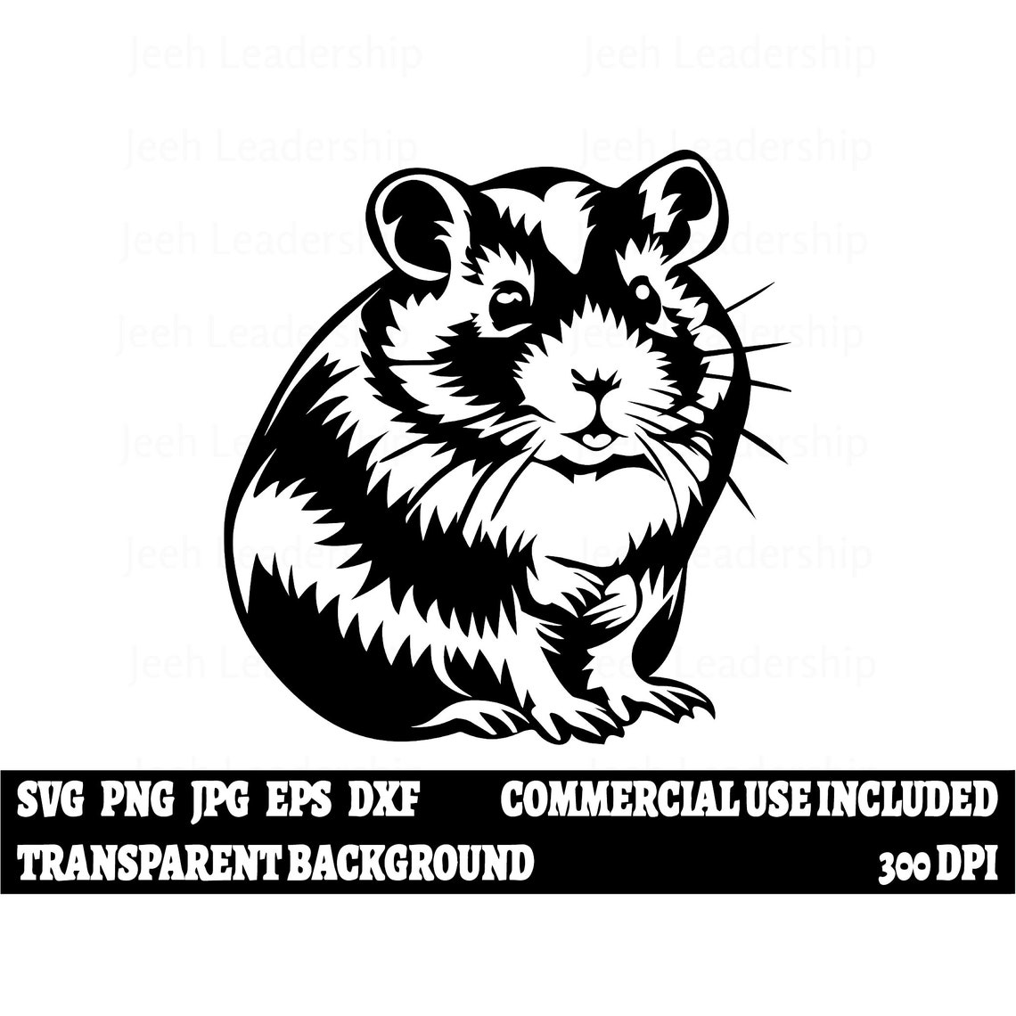 Hamster Svg, Clipart Hamster Svg, Hamster Vector, Svg Cut File for ...