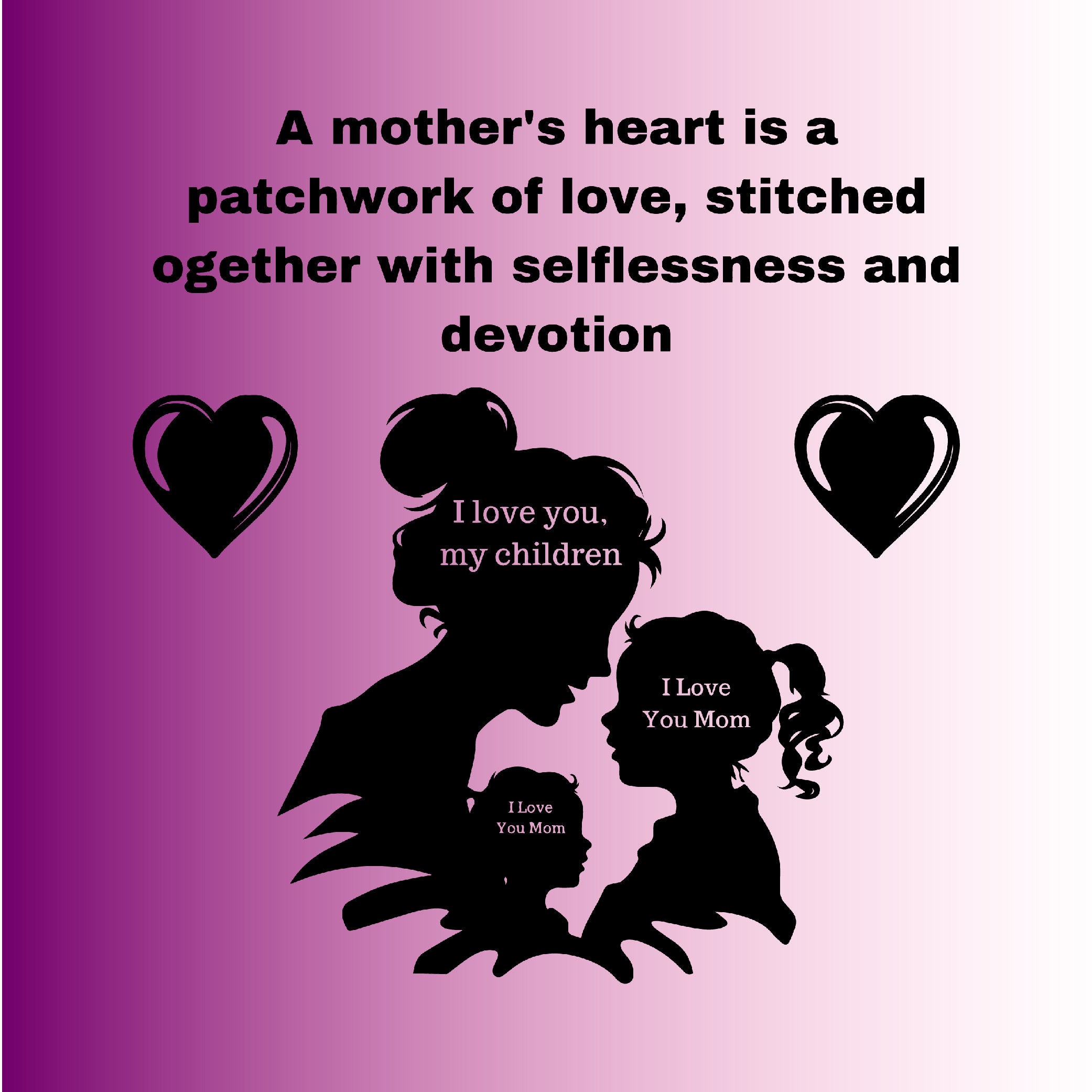 Happy Mother's Day SVG, Mother Silhouette SVG, Blessed Mom Svg, Mom ...