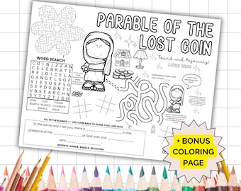 Parable of the Lost Coin - Etsy