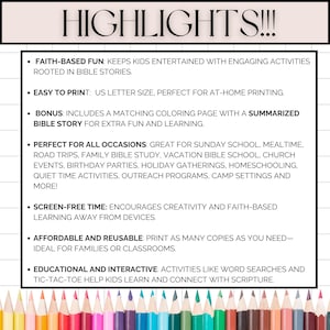 Gideon Activity Placemat, Bible Activity Placemat, Sunday School, Kids ...