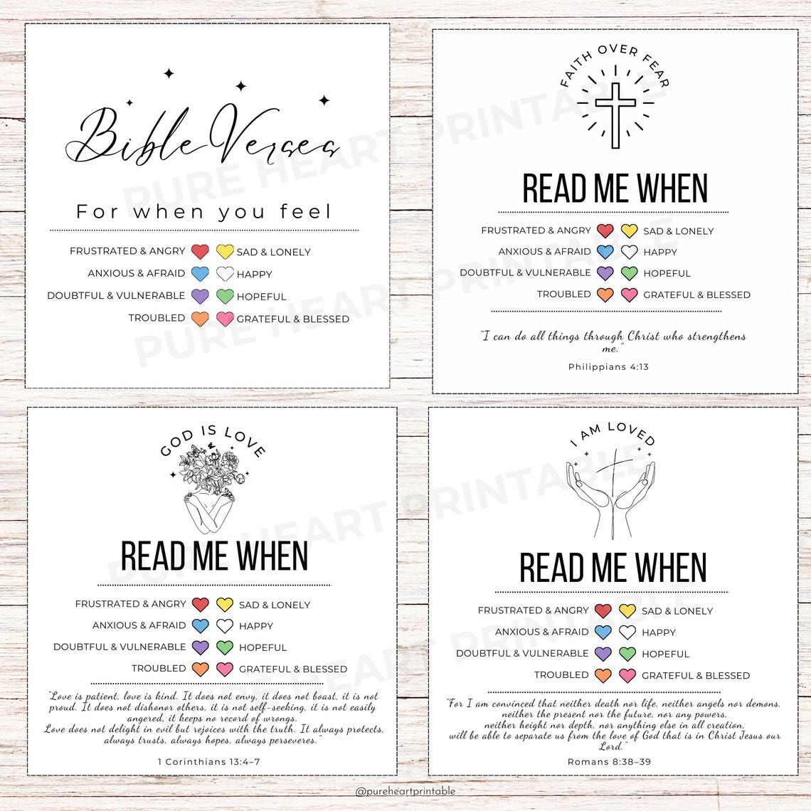 DIY Bible Verse Jar Printable, Scripture Jar for Mom, Bible Verses for ...