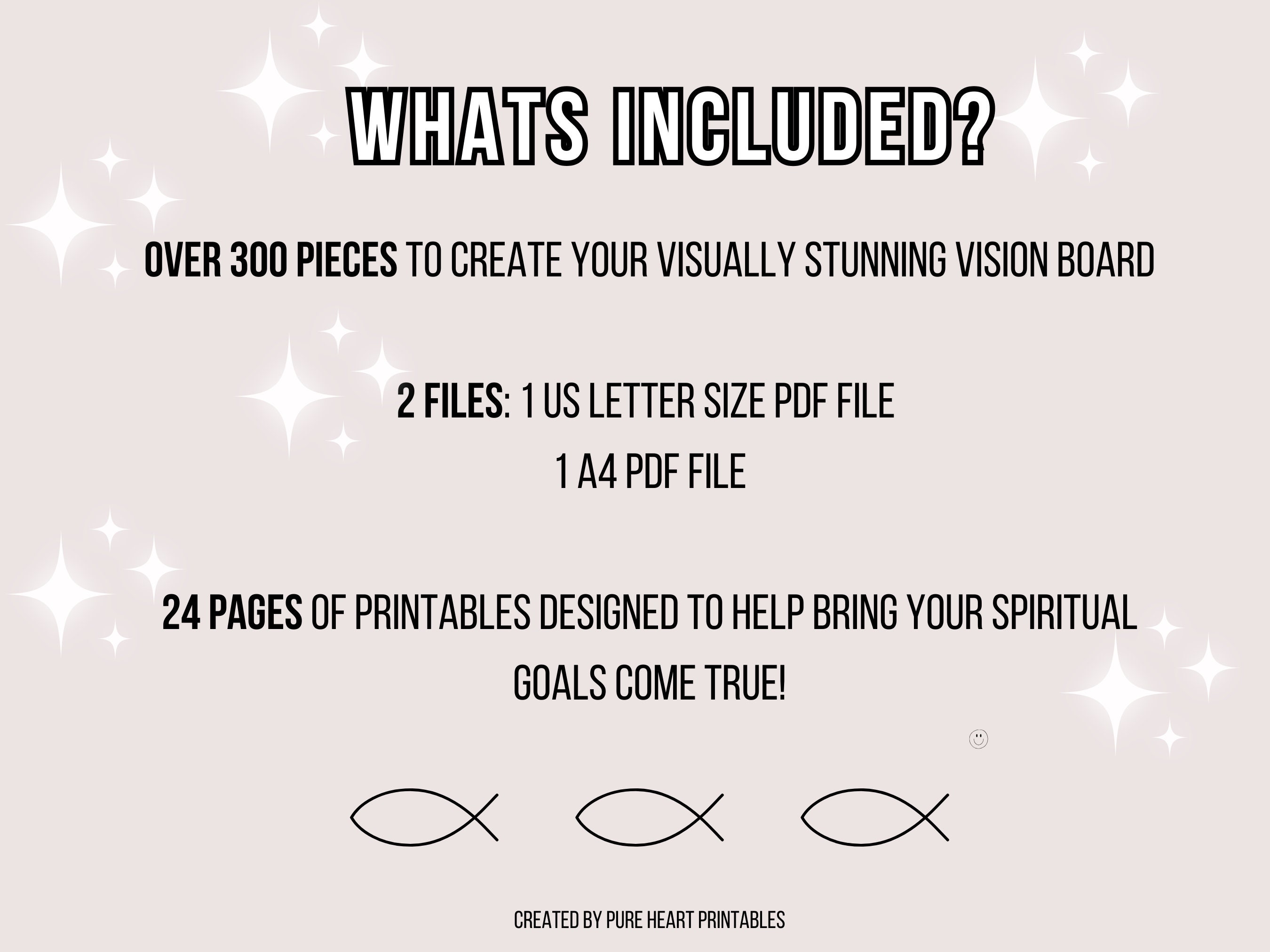 Christian Vision Board Printables 300 Beautiful Images, Spiritual ...