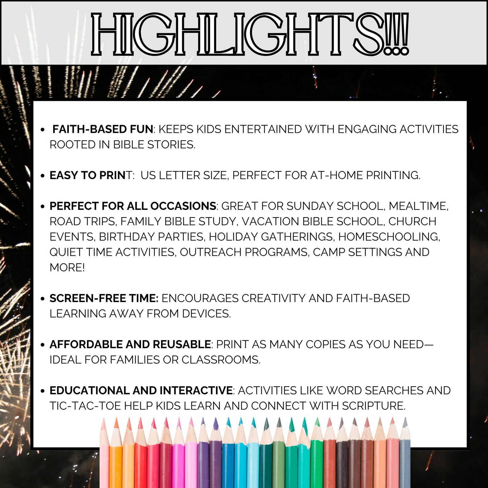 New Year Activity Placemat 2026, Kids New Years Eve Activity, Christian ...