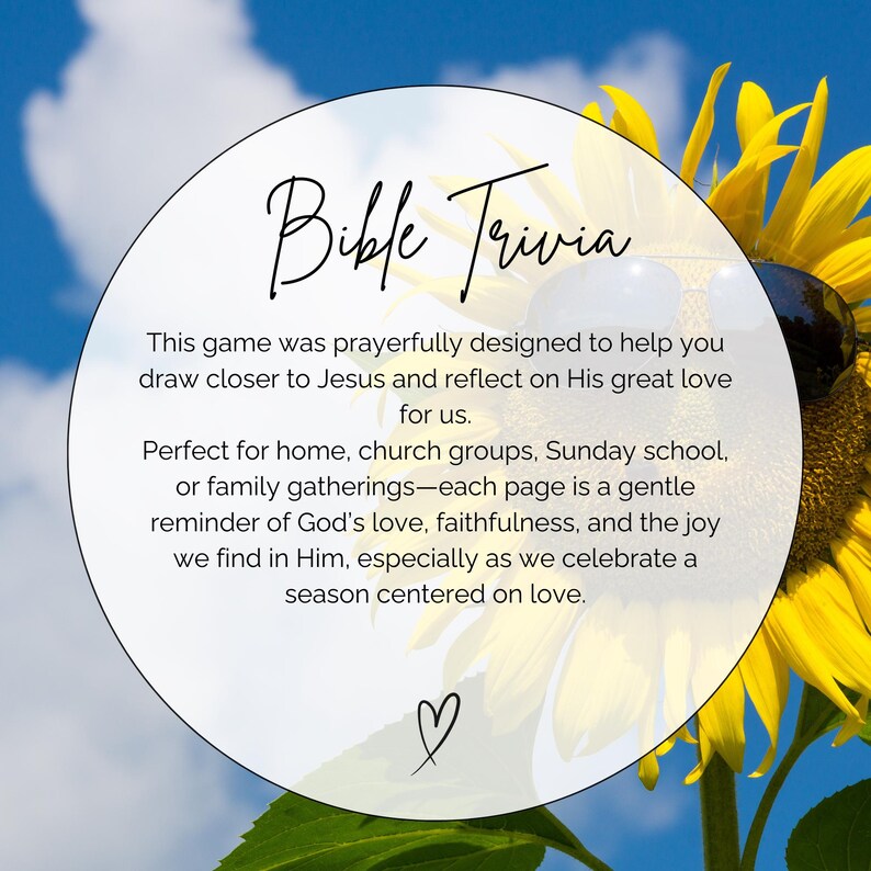Temptation of Jesus Bible Trivia Game, Sunday School Activity, Children ...