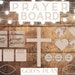 Printable Prayer Board Kit, Vision Board Prayer Kit for Christians ...