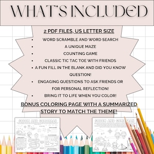 Sodom and Gomorrah Printable Placemat Activity, Old Testament Sunday ...