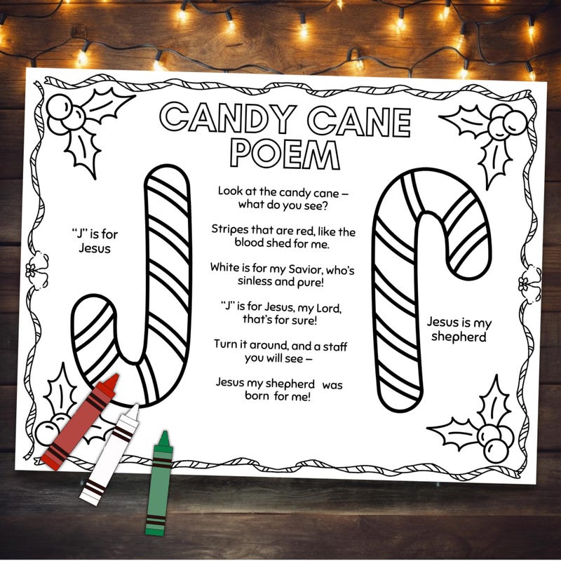 Candy Cane Meaning Christian - Etsy
