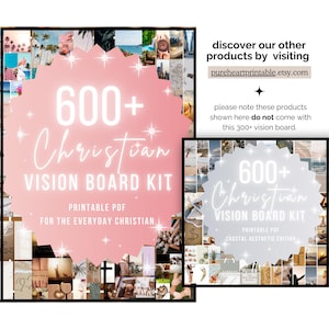 Christian Vision Board Printables - 300+ Beautiful Images, Spiritual ...