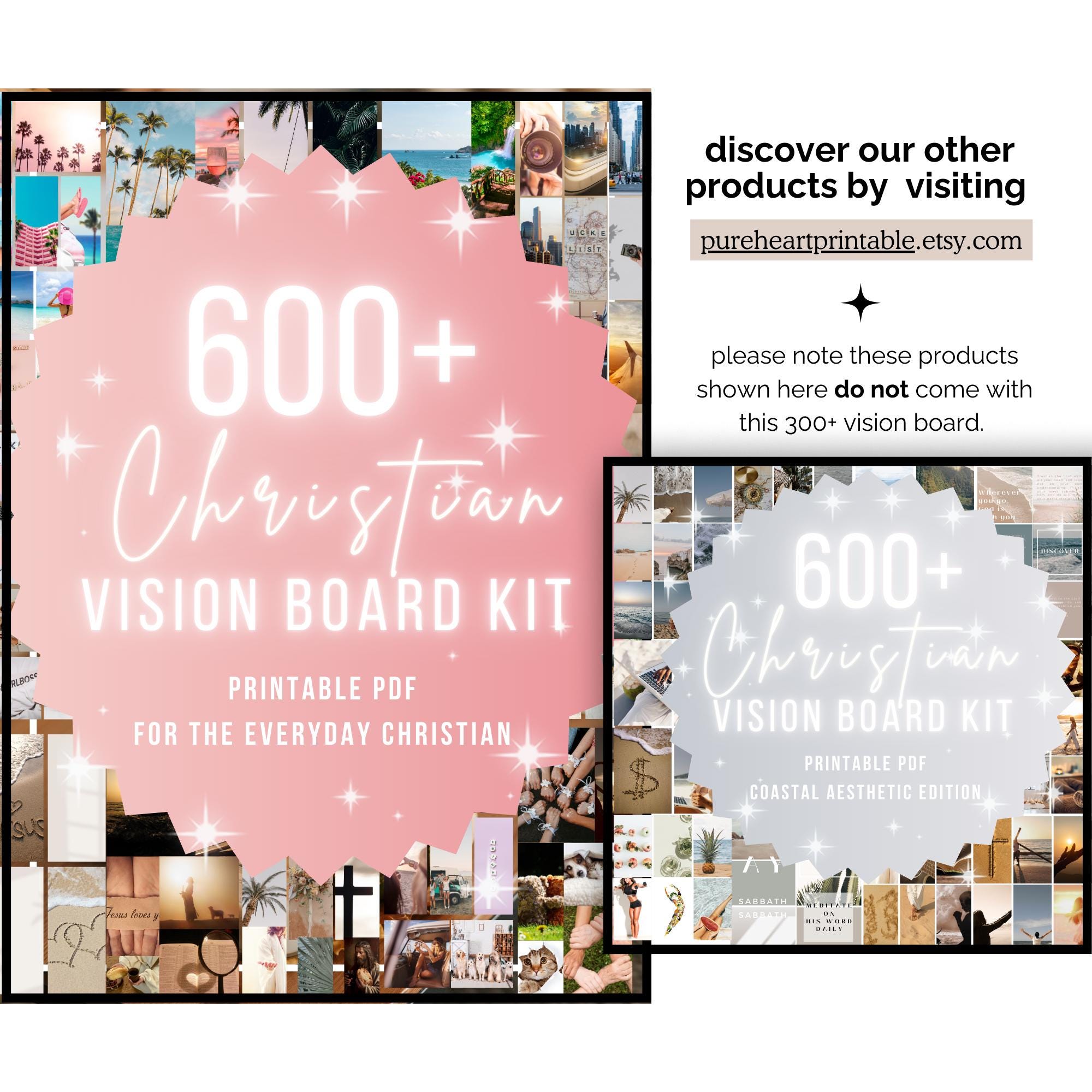 Christian Vision Board Printables - 300+ Beautiful Images, Spiritual ...