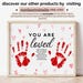 Christian Valentines Day Handprint Printable, Christian Homeschool Art ...