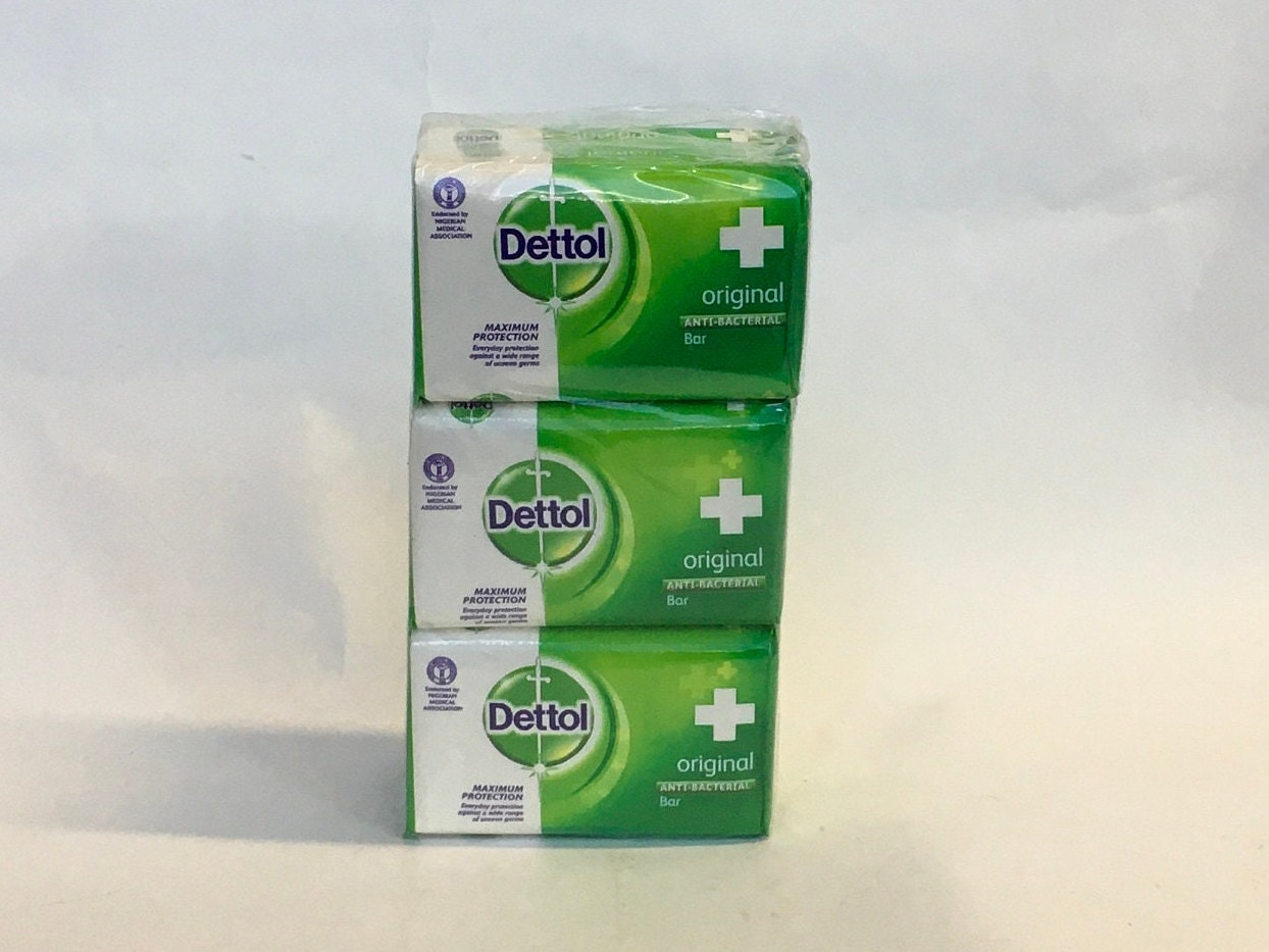 Dettol Original Bar Soap (pack of 6) - Etsy