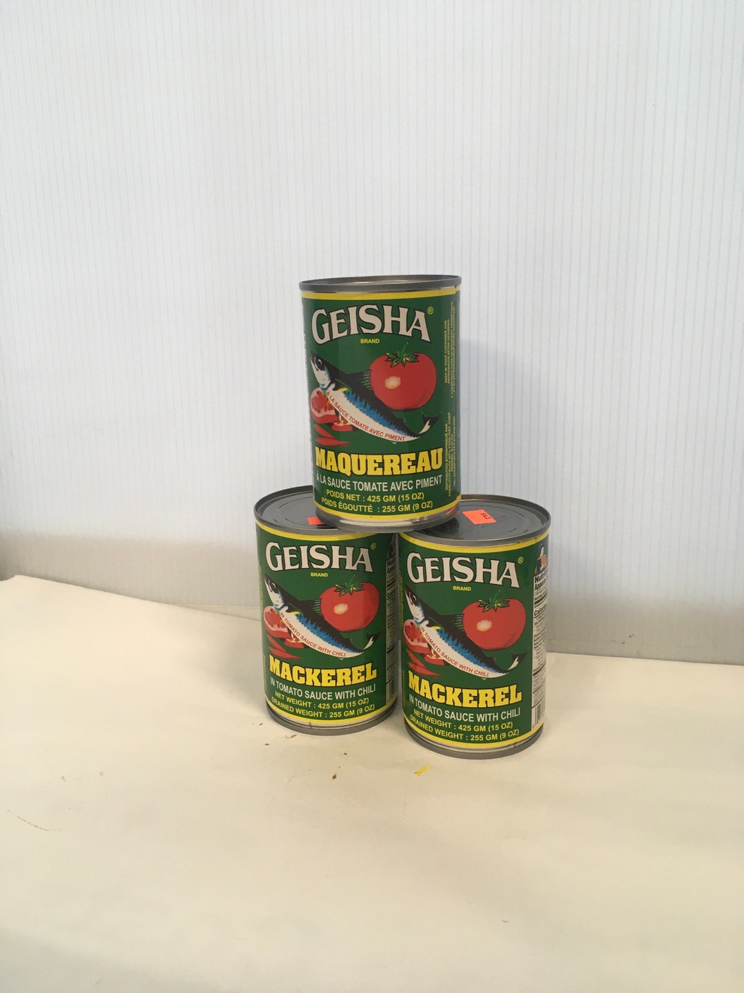 Geisha Mackerel Sardine (pack of 3) 15 Oz - Etsy