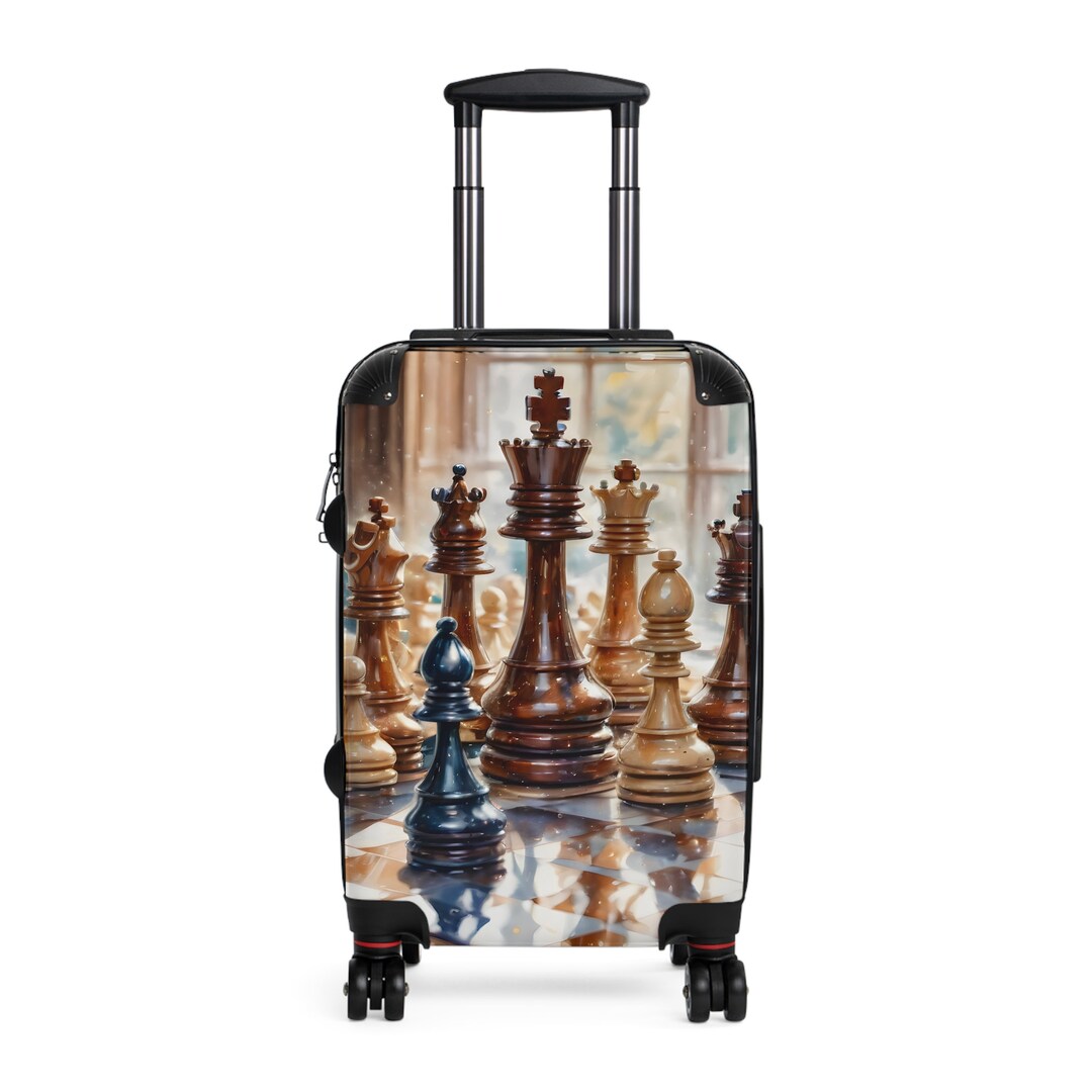 The Love of the Game Chess Suitcase - Etsy