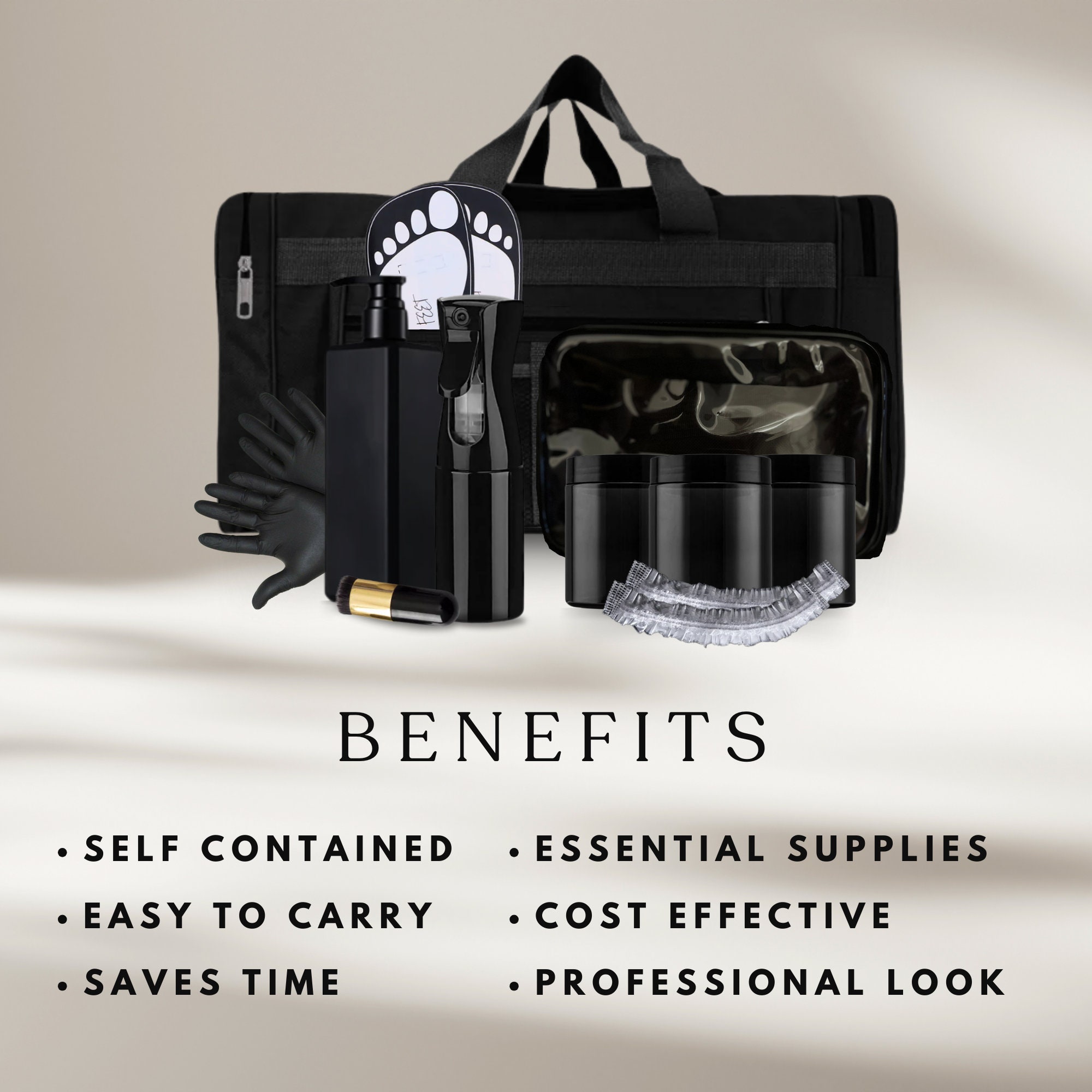 Mobile Spray Tanning Artist Travel Kit & Supplies Portable Spray ...