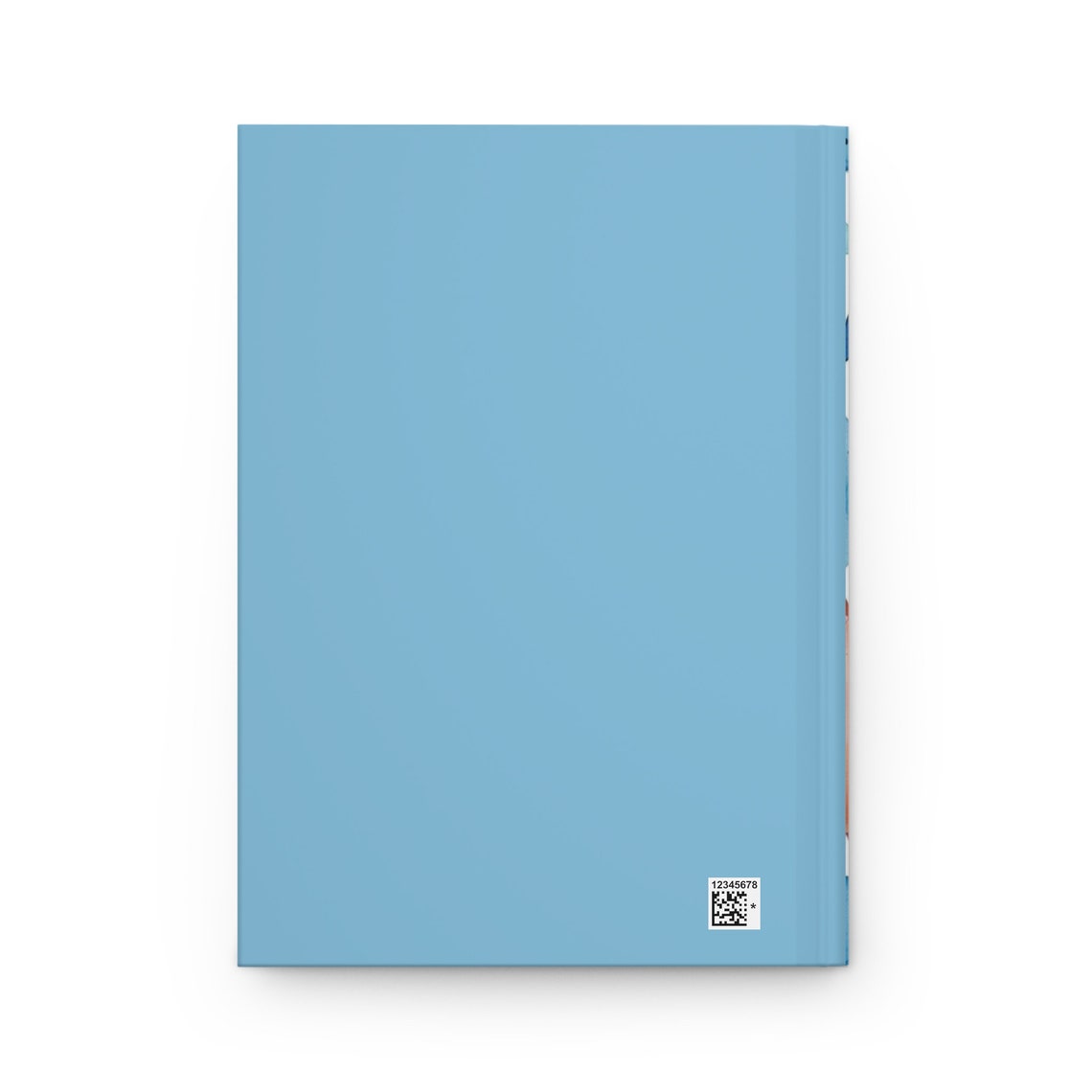 Rainy Day Notebook - Watercolor Raindrops and Umbrellas Hardcover ...
