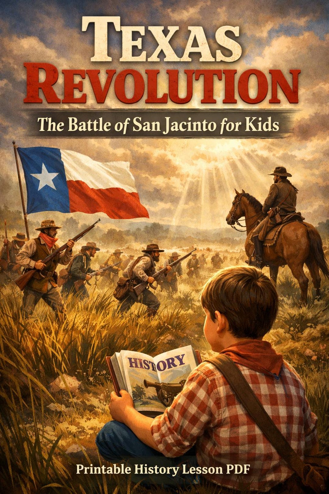 Texas Revolution | Battle of San Jacinto for Kids - Etsy