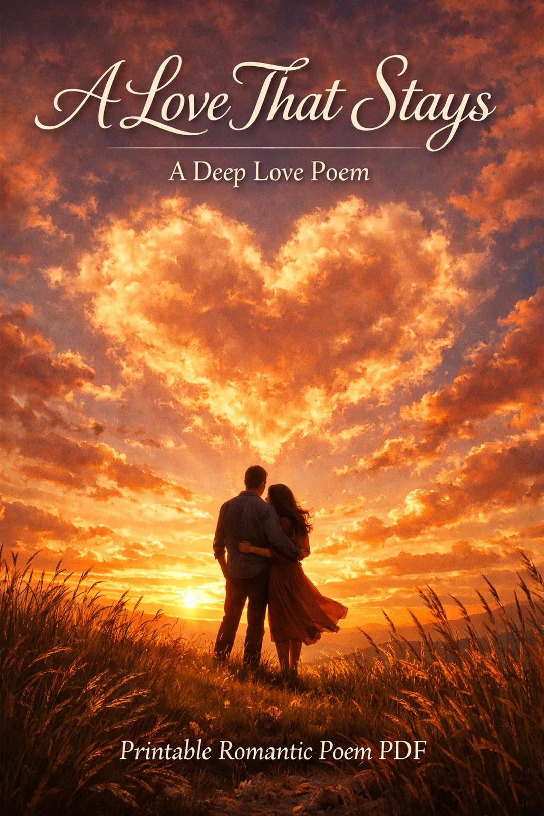 Romantic Love Poem – Meaningful Relationship Gift (printable PDF) - Etsy