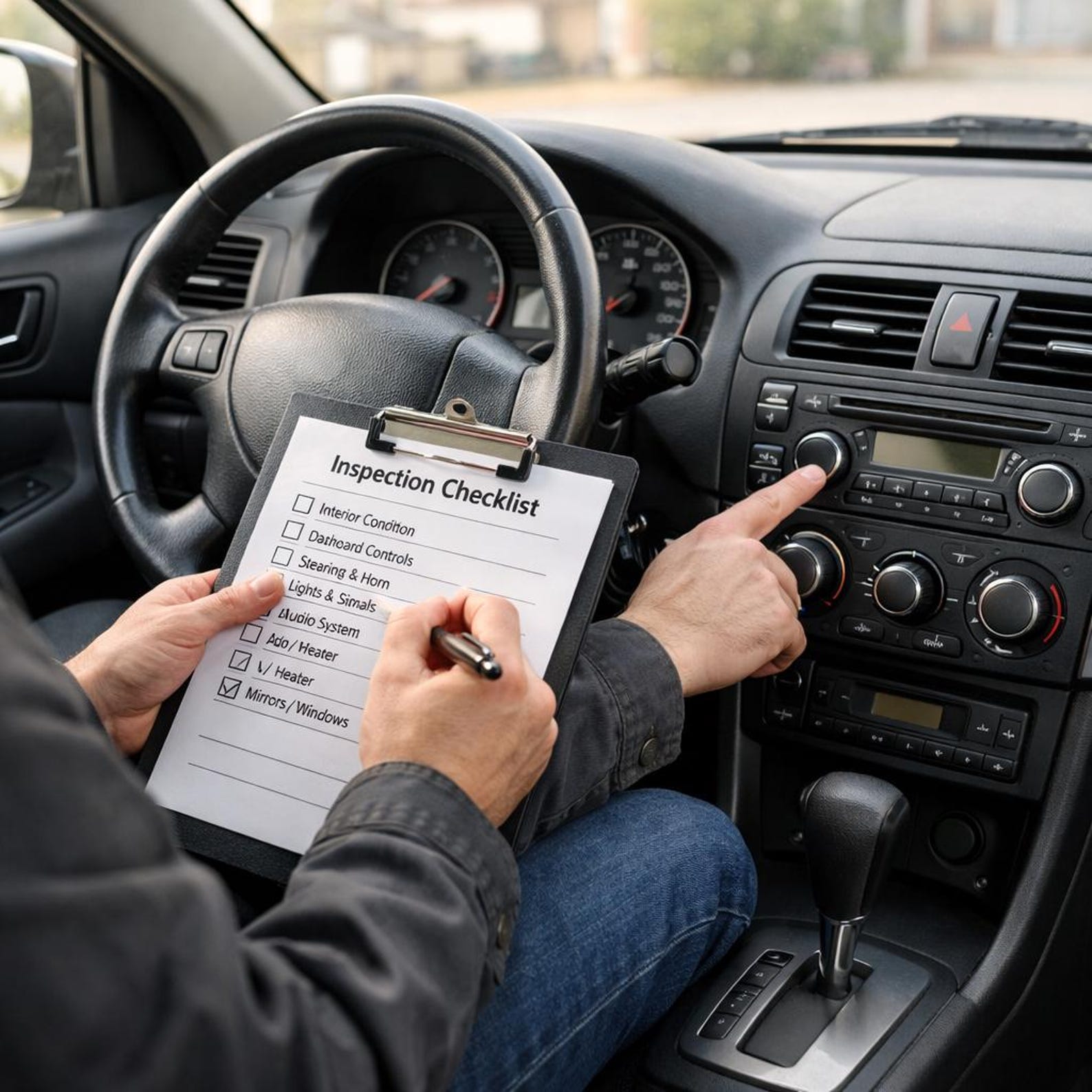 Used Car Buyer’s Checklist PDF | Vehicle Inspection Form & Printable ...
