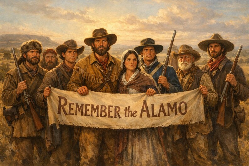 Texas History for Kids – Davy Crockett & the Alamo Story | Homeschool ...