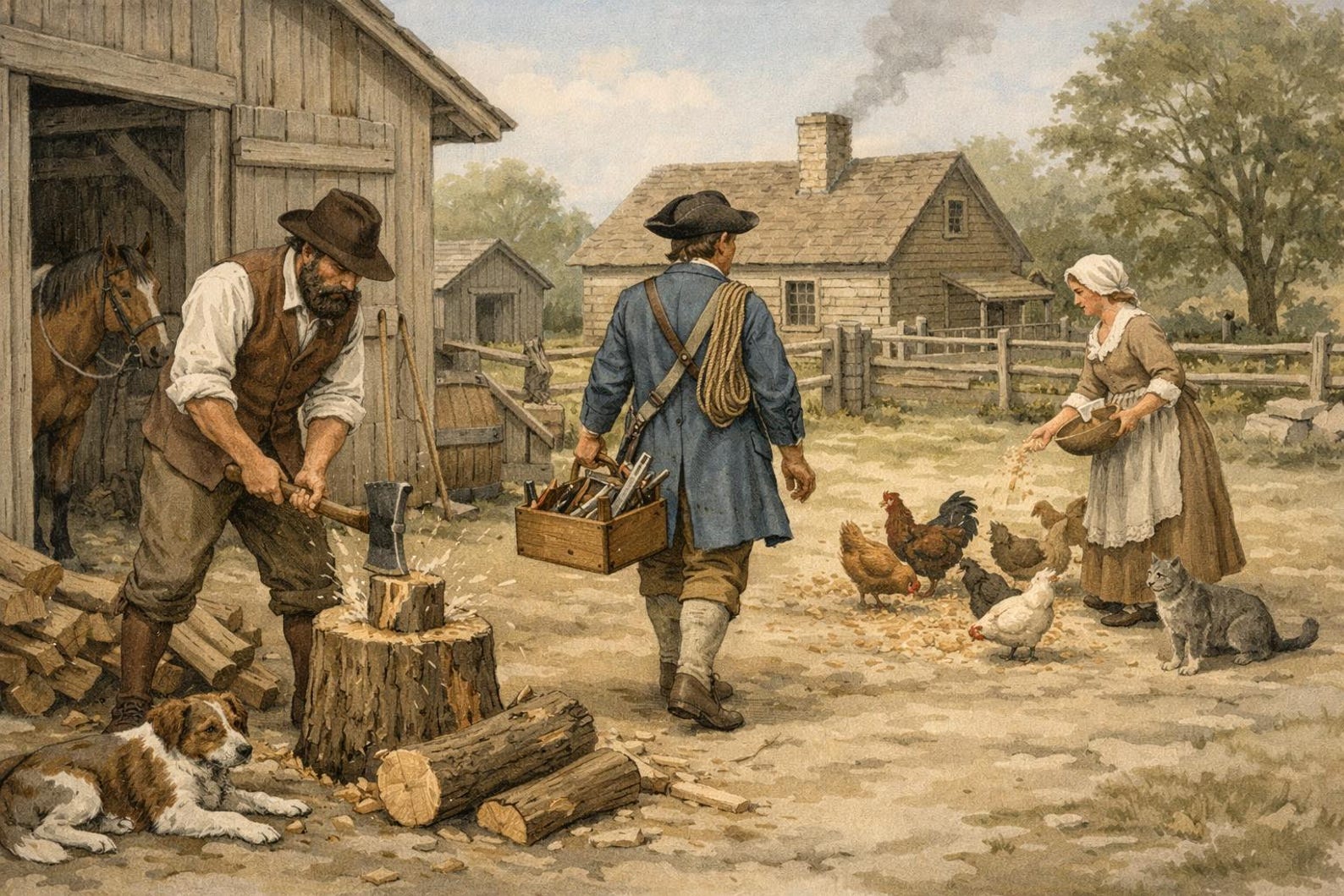 Colonial American Home Life Printable – History Lesson (1750-1775) (PDF ...