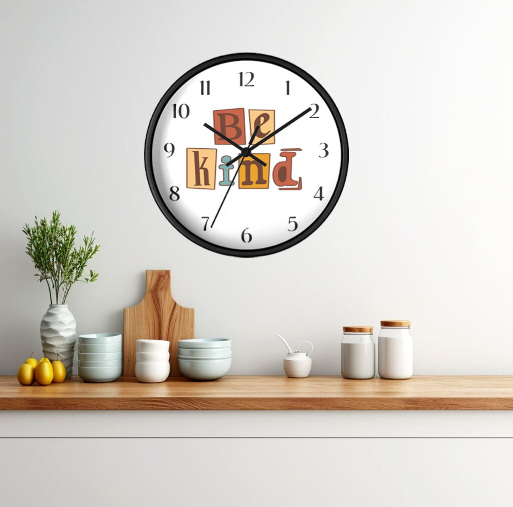 Wall Clock Mockup: Photoshop PSD File (digital Download) - Etsy