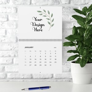 Calendar Mockup, PSD Calendar Mockup, Mockup of Calendar, Photoshop ...