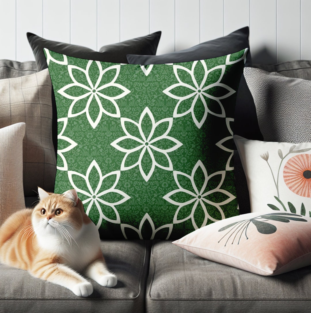 Square Pillow Mockup: Customizable PSD File (digital Download) - Etsy
