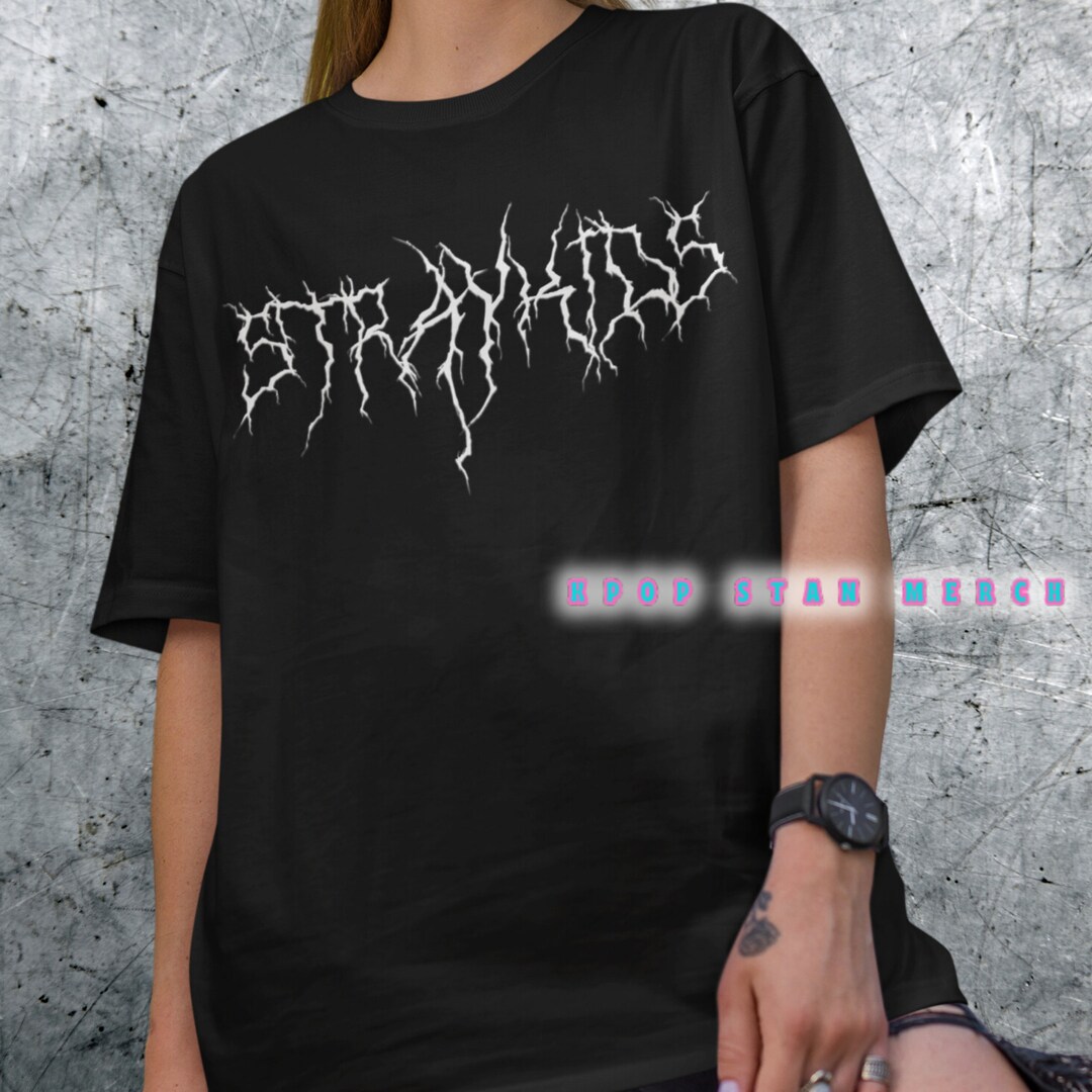STRAYKIDS, Heavy Metal Tees, KPOP T-shirt, Unisex Vintage Retro Design ...