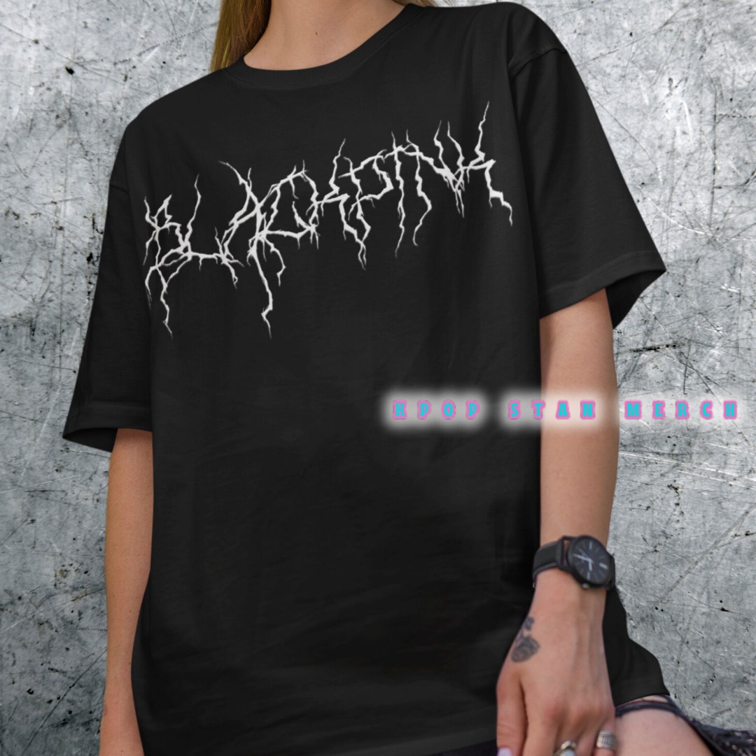 BLACKPINK, Heavy Metal Tees, KPOP T-shirt, Unisex Vintage Retro Design ...