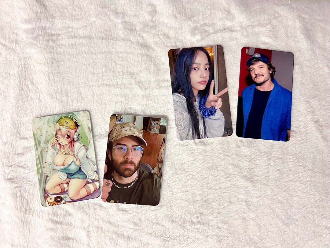 Custom One-sided Photocard of Anyone! - Etsy