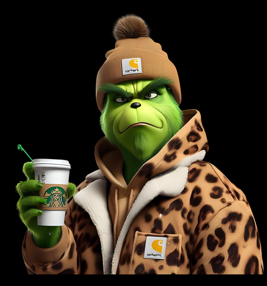 Urban Grinch Png Desing, Grinch Clipart, Grinch Ornaments, Grinch ...