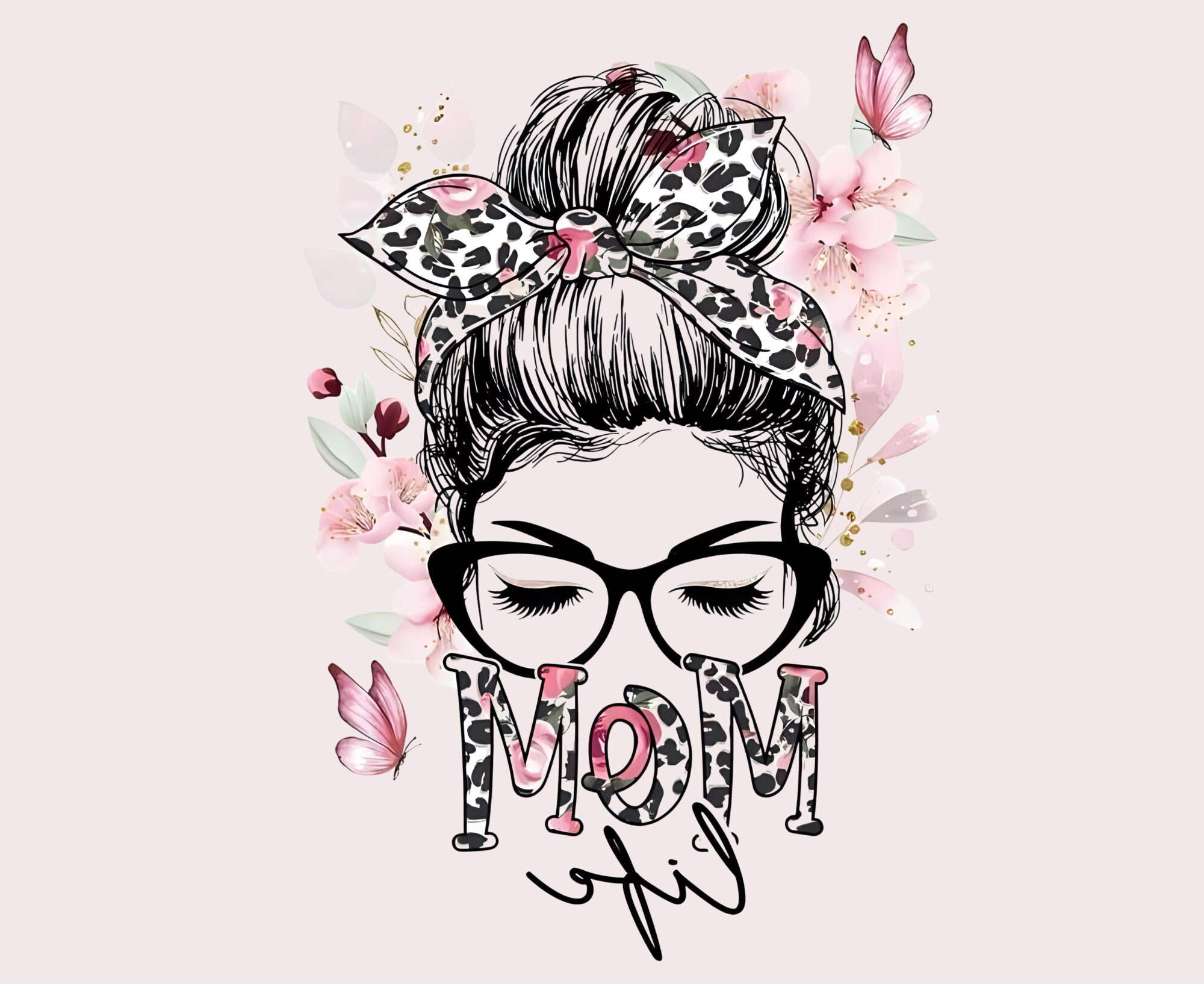 Flowers Mom Png Designs, Dtf Png, Png for Shirt, Grinch Girl Png for T ...