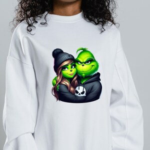 Couple Grinch Png Desing, Grinch Clipart, Grinch Ornaments, Grinch ...