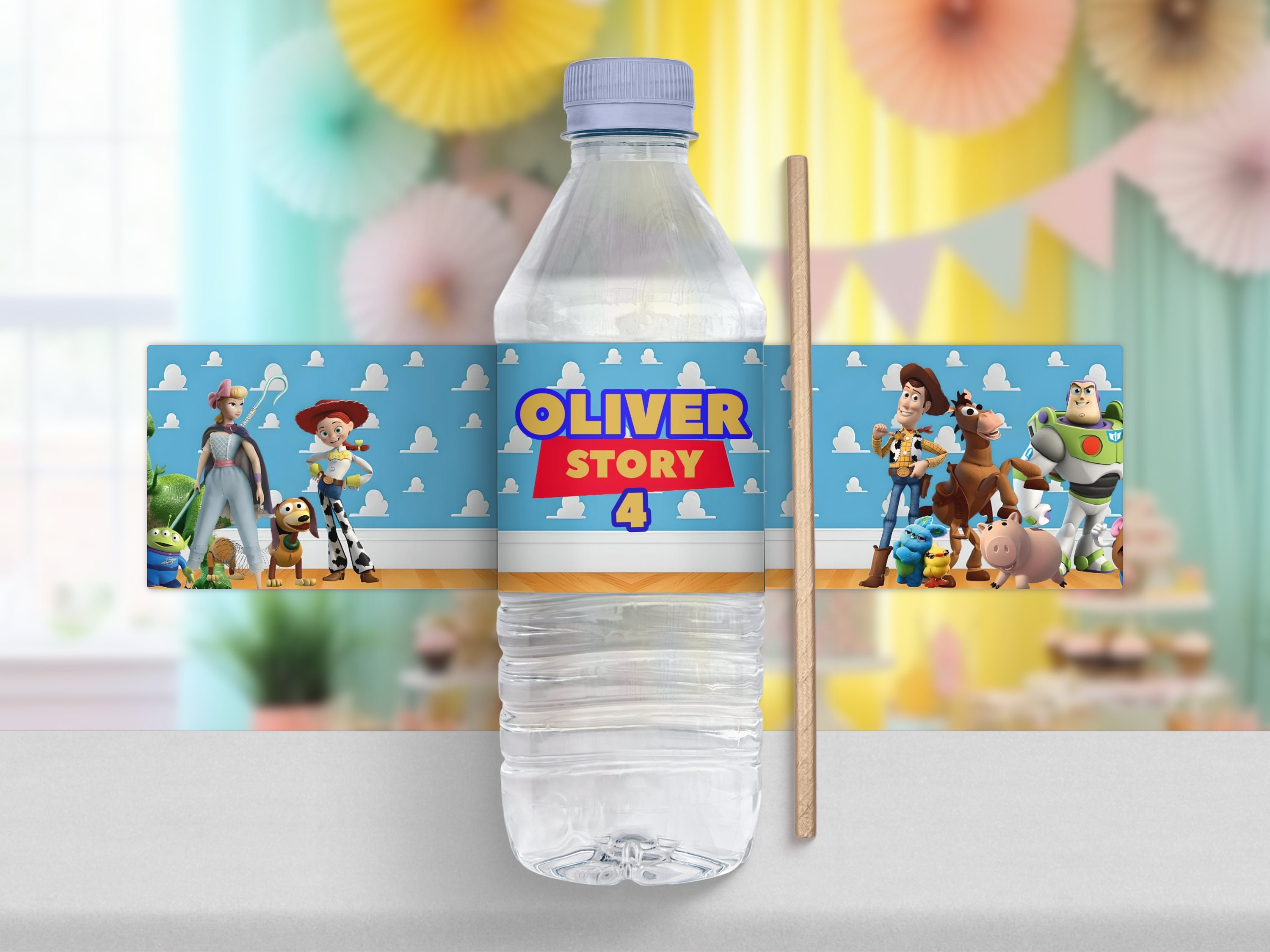 Toy Story Bottle Wrapper, Toy Story Bottle Wrapper Printable, Toy Story ...