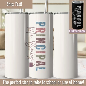 Principal Tumbler Cup Principal Appreciation Gift Gift From Student ...
