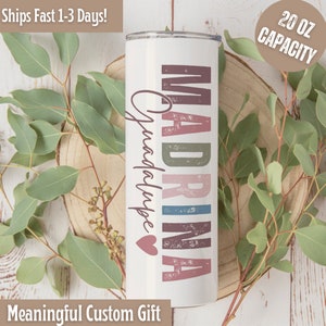 Madrina Tumbler Personalized Cup for Madrina Gift Dia De La Madre ...