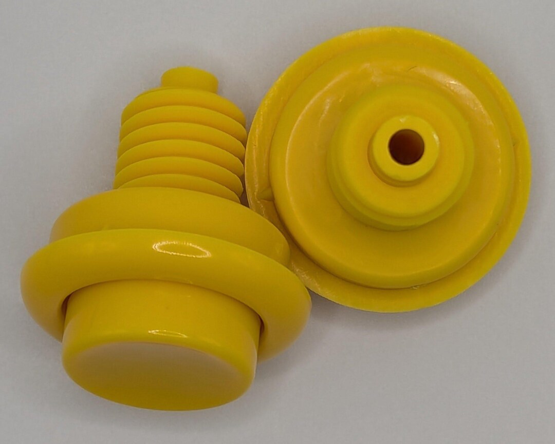 Pinball Machine Cabinet Flipper Buttons, Opaque, 1 1/8" Shaft With ...