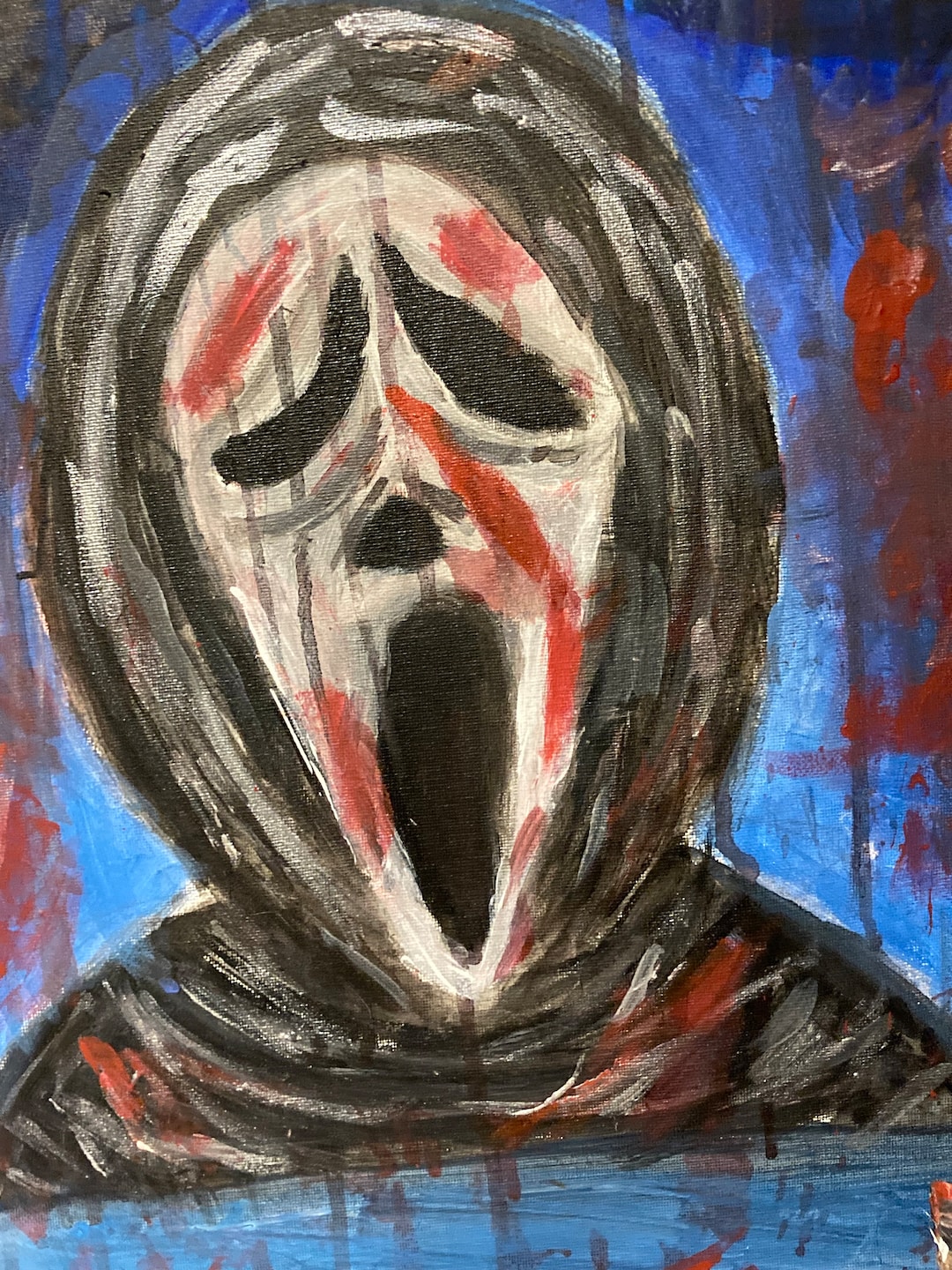 Red Right Hand- Ghostface, Scream Wall Decor Painting - Etsy