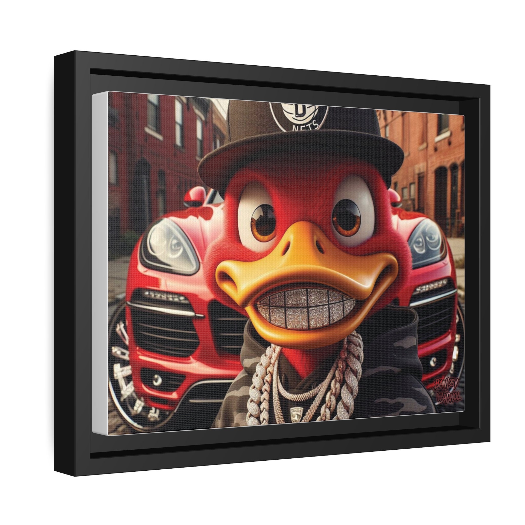 Skam Quack Canvas, Black Frame - Etsy Canada