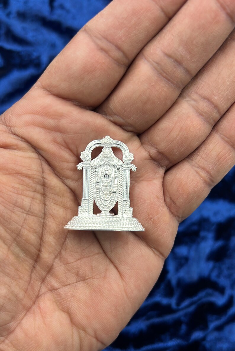 Silver Balaji Idol/ Balaji Statue/ Venkateshwara Swamy Idol/murti ...