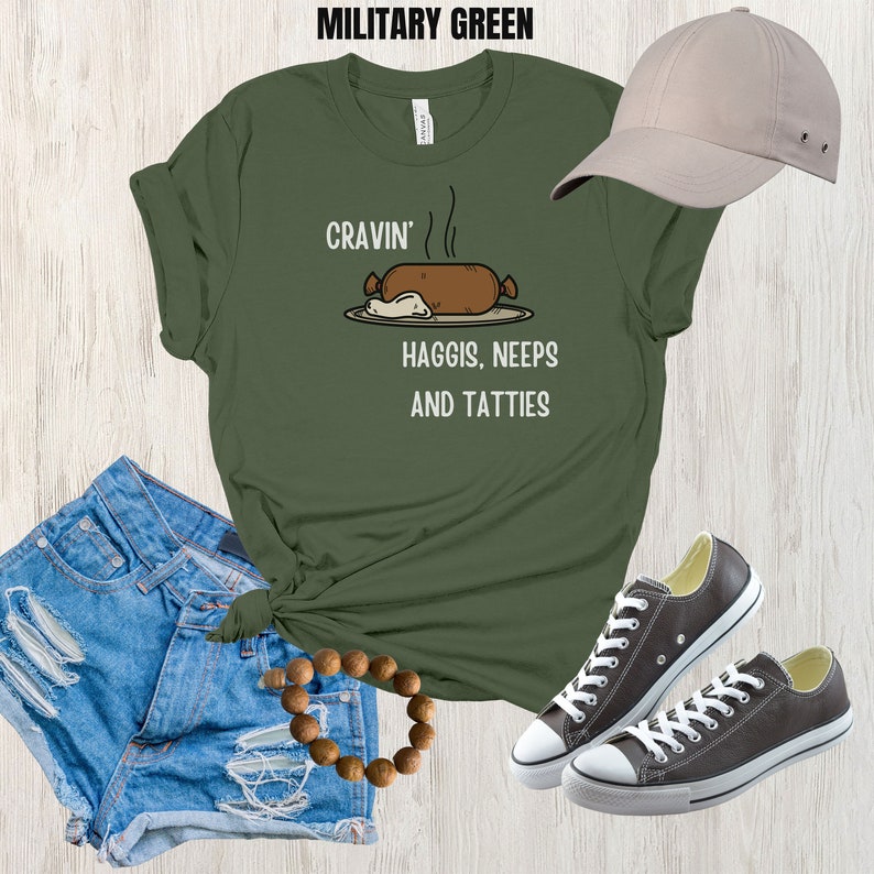 Haggis, Neeps and Tatties T Shirt, Scotland Sayings T Shirt, Scottish ...