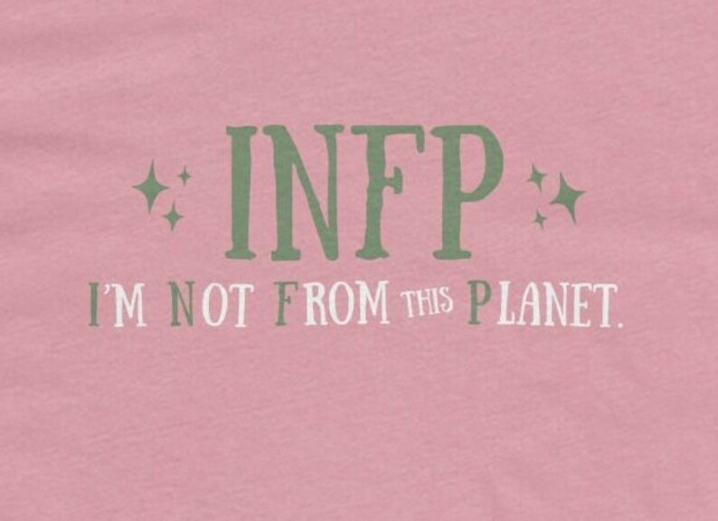 INFP Personality Shirt Myers Briggs Unisex Tshirt Enneagram MBTI Gifts ...