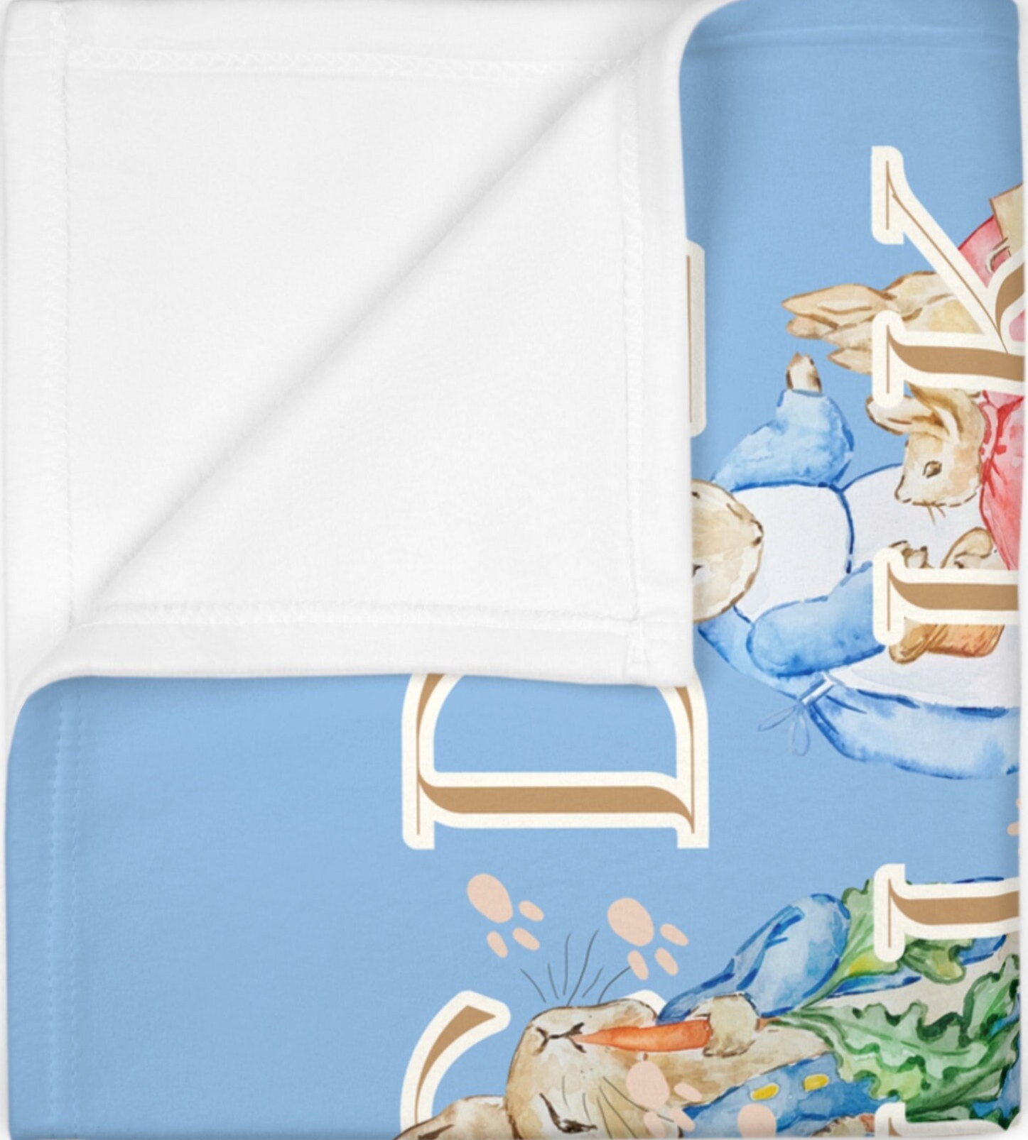 Peter Rabbit Baby Blanket Peter Rabbit Babys Room Decor Beatrix Potter ...